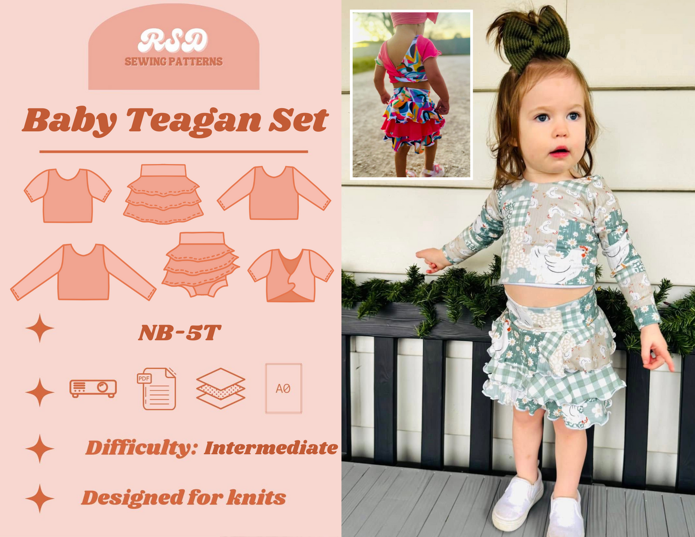 Baby Teagan Set PDF – Retro Sparkle Designs